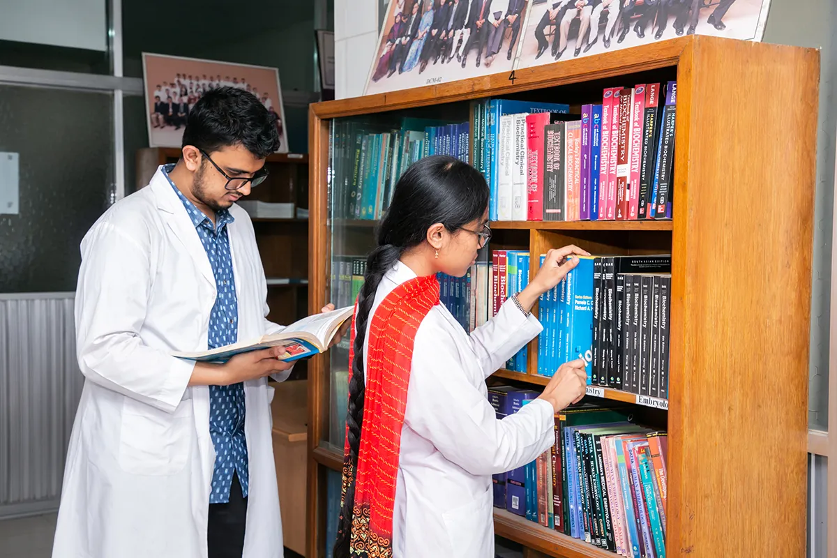 Library Page - Dhaka Community Medical College